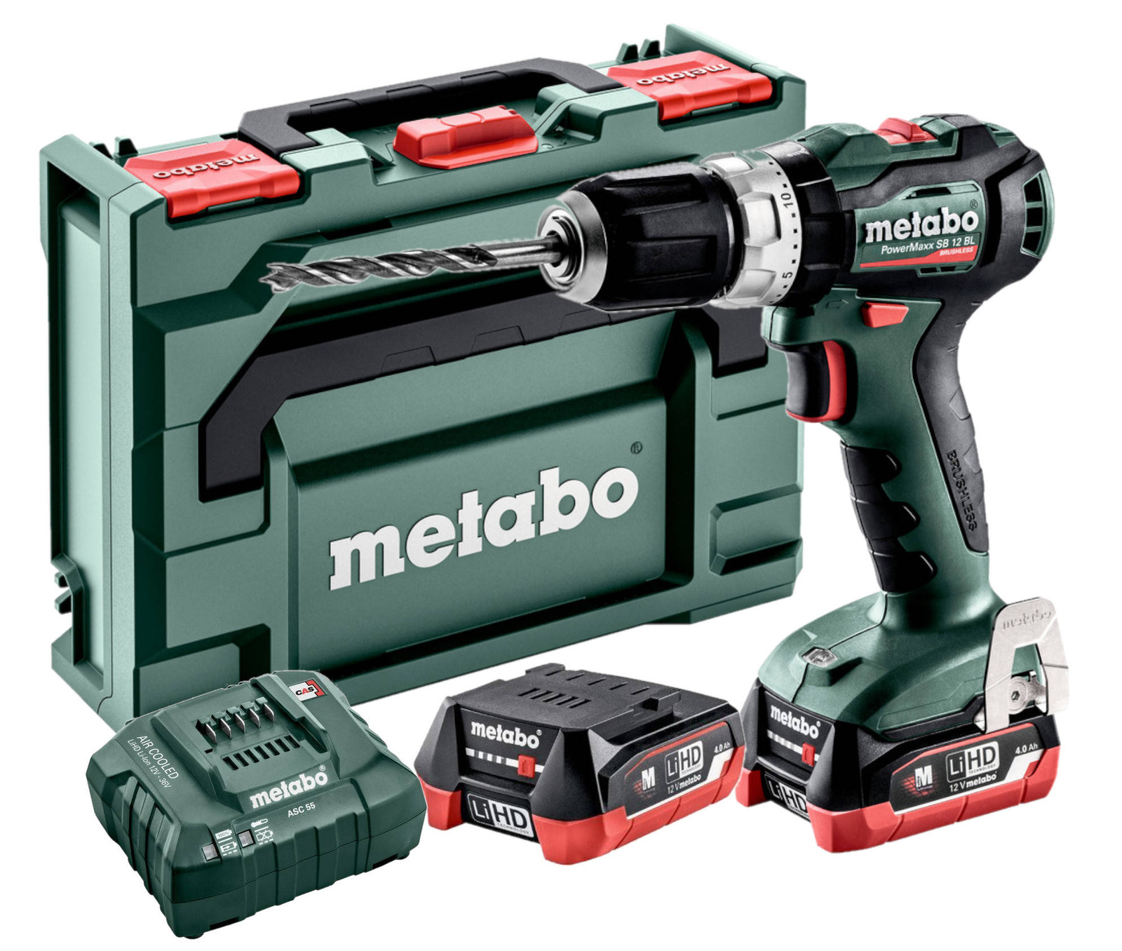 Metabo PowerMaxx SB 12 BL Wiertarka udarowa aku | Elektronarzędzia ...