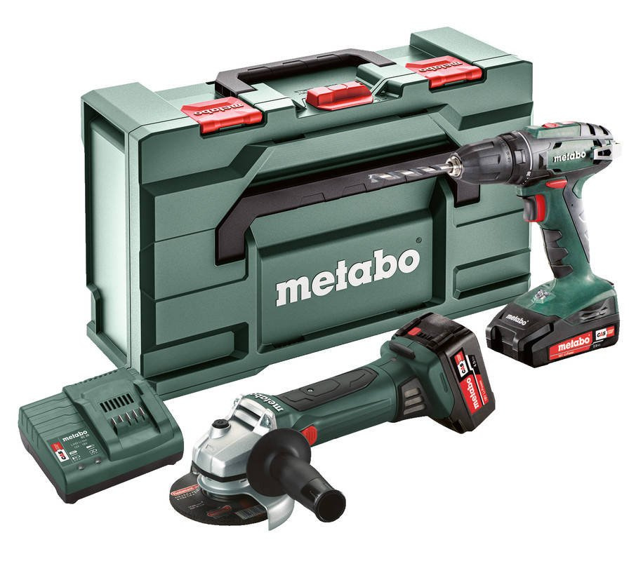 METABO COMBO SET 2.4.3 Zestaw BS 18 + W 18 LTX 18V | Elektronarzędzia ...